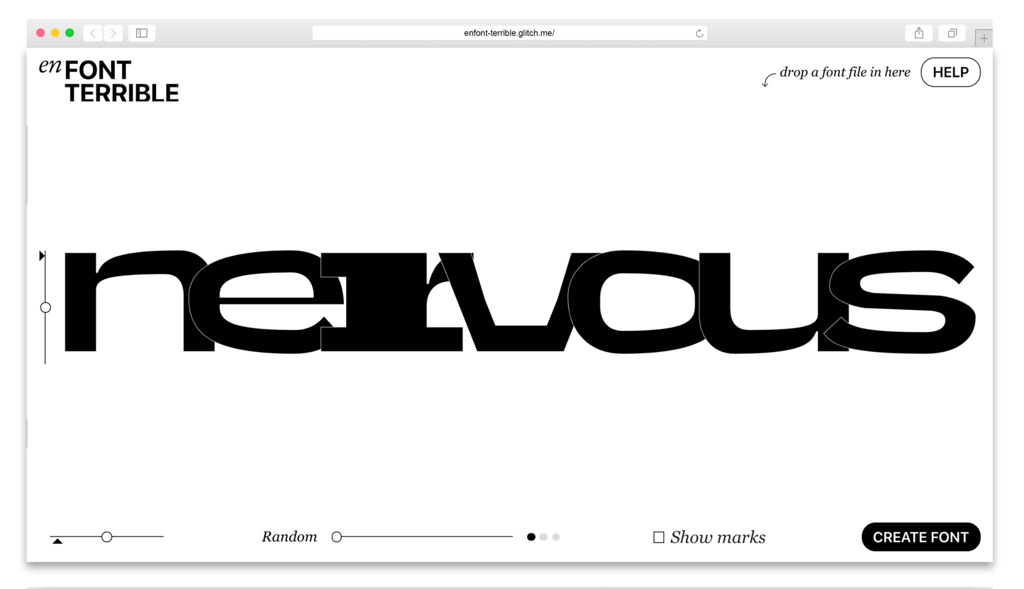 enfontterrible01 | Rayitas Azules | Diseño Editorial y Tipografía