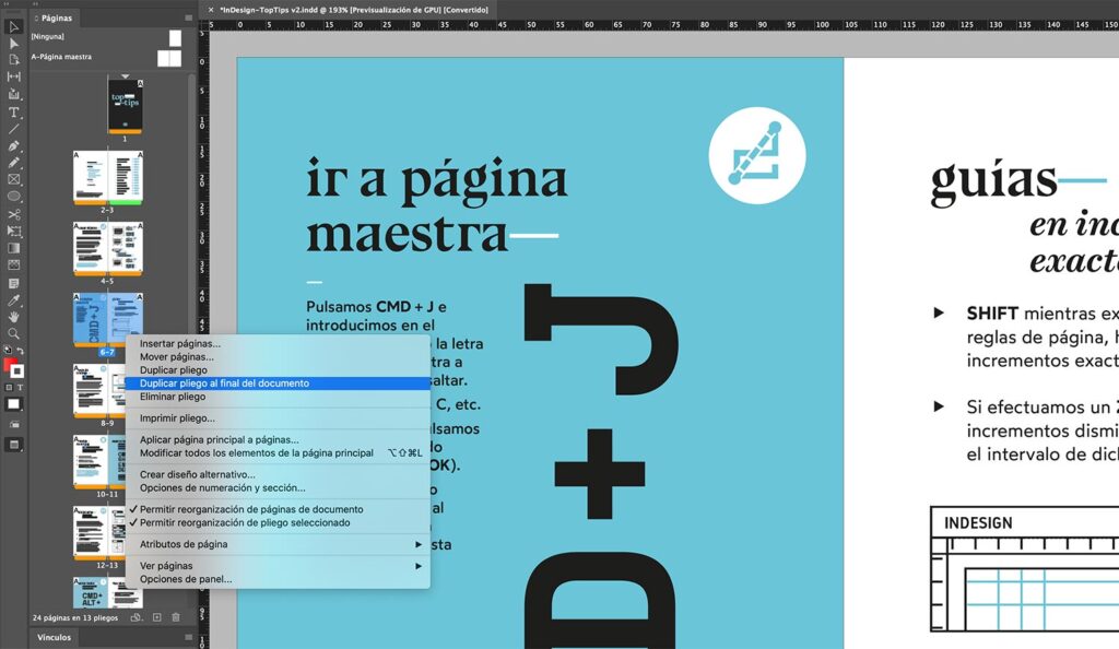 INDESIGN CC 2023. ¡NOVEDADES! | Rayitas Azules | Diseño Editorial y ...