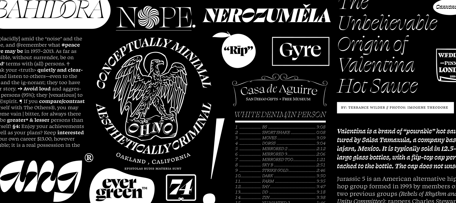 Posiblemente, la mejores fuentes tipográficas que puedes encontrar en ...